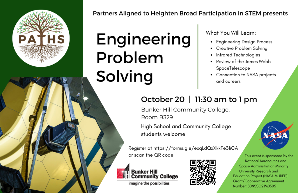 Engineering Problem Solving Workshop - UMass Boston PATHS